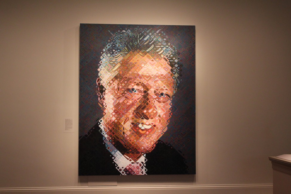 Bill Clinton as Envisioned by Chuck Close | Arts Observer